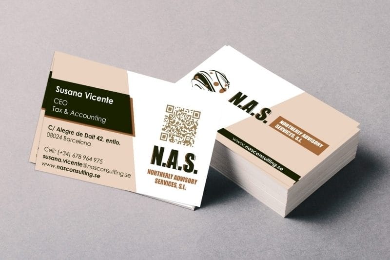 Diseño e Imprenta de TARJETAS DE EMPRESA personalizadas