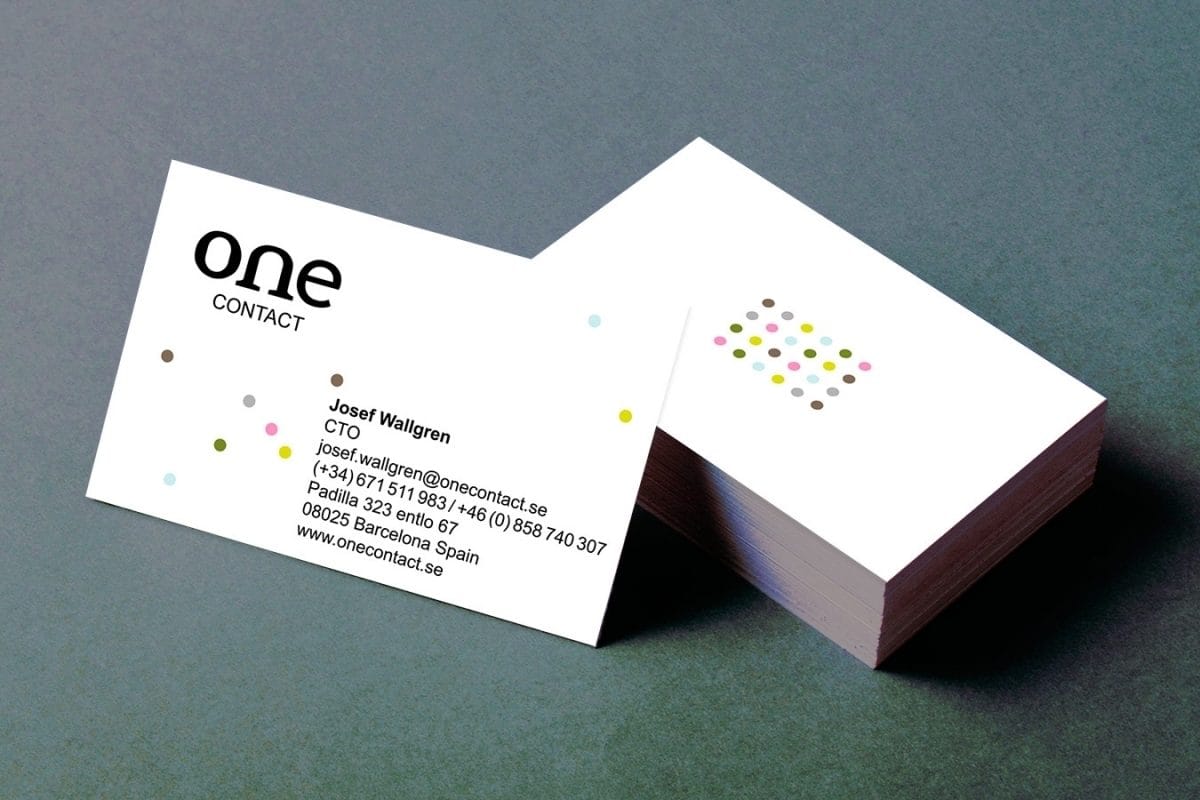 Diseño e Imprenta de TARJETAS DE EMPRESA personalizadas